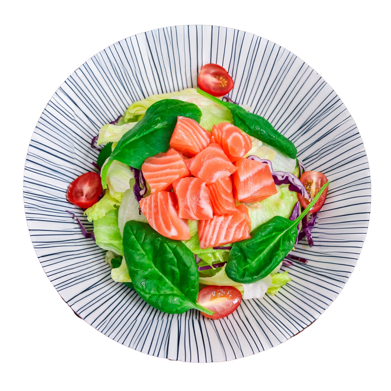 Salmon Sashimi Salad — MENTAI-YA | Affordable Japanese Food Priced From ...